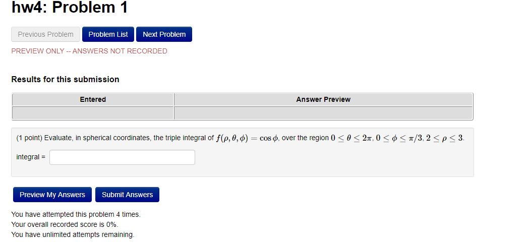 Solved hw4: Problem 1 Previous Problem Problem List Next | Chegg.com