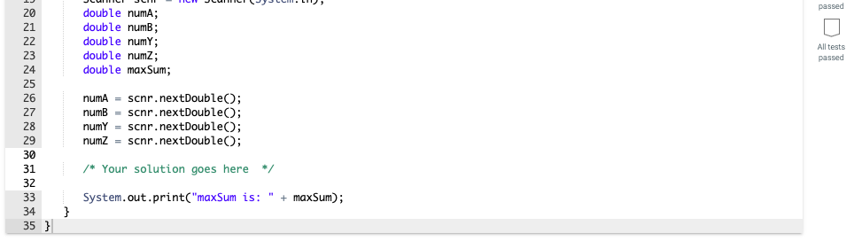 Solved Challenge Activity 622 Method Call In Expression