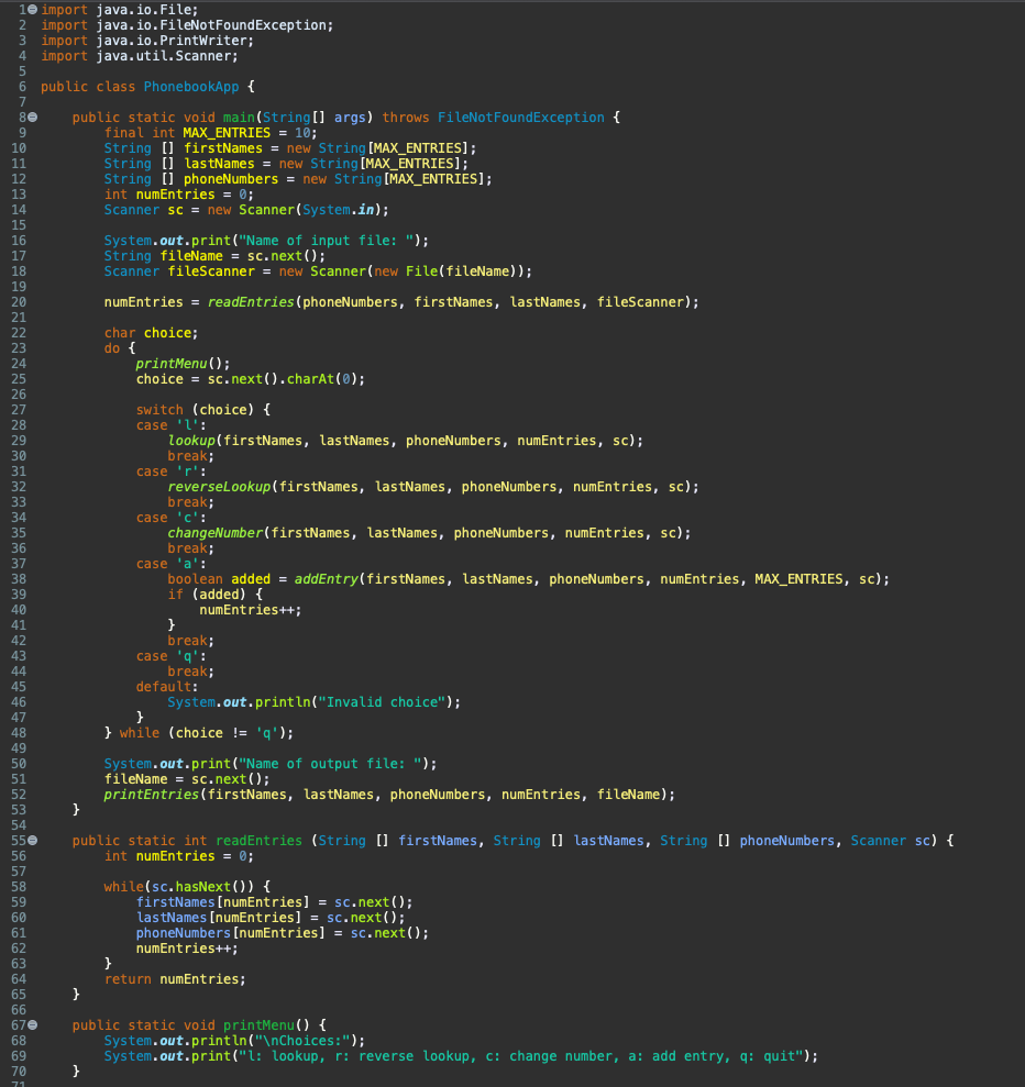 Solved mport java.io.File; mport java.io. | Chegg.com