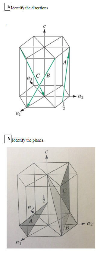 Crystallographic Directions and Planes: In the | Chegg.com