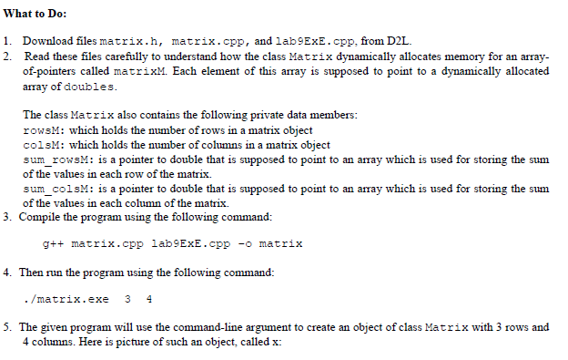 Solved Exercise E: Pointer-to-Pointers and Command-line | Chegg.com
