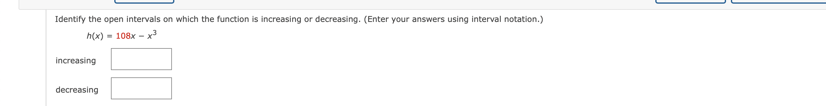 Solved Identify the open intervals on which the function is | Chegg.com