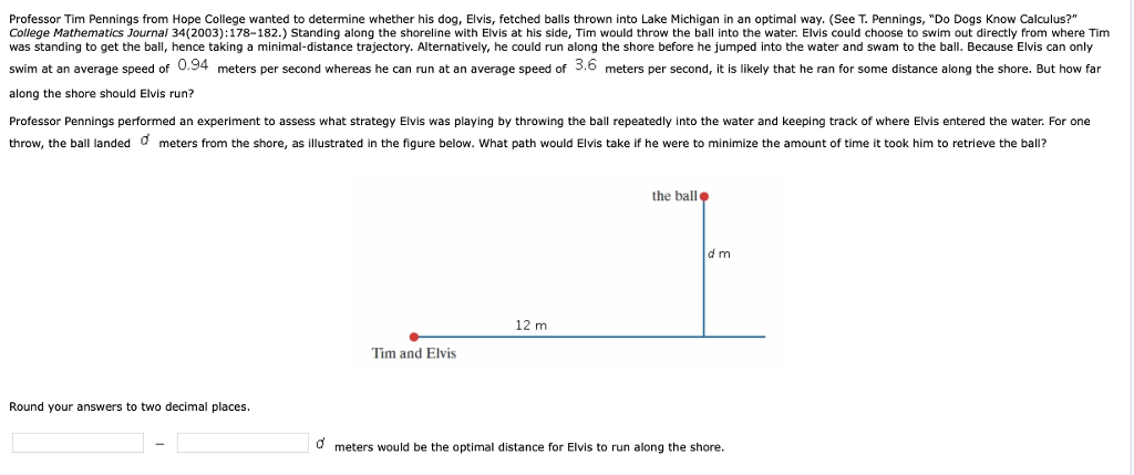 Solved Professor Tim Pennings from Hope College wanted to | Chegg.com