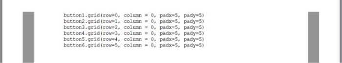 Solved Consider a Python GUI program that produces a window | Chegg.com