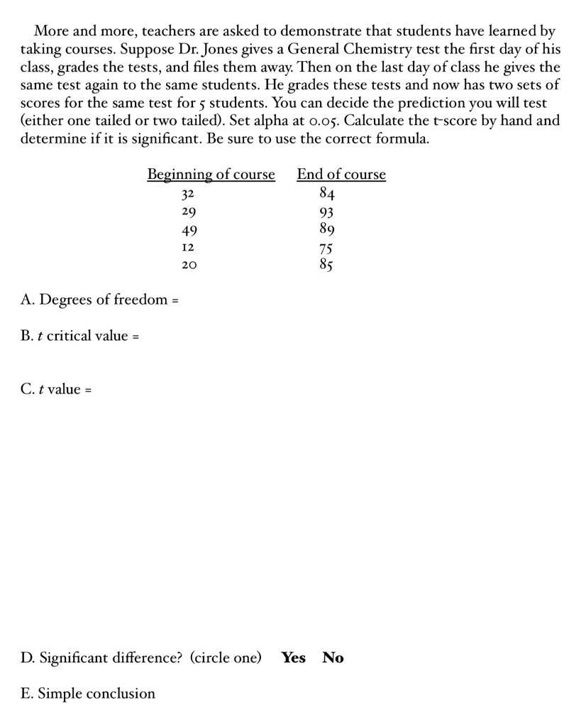 Solved Can you explain what formulas to use as well ? | Chegg.com