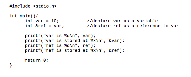 Solved What is the relationship between var and ref? What | Chegg.com