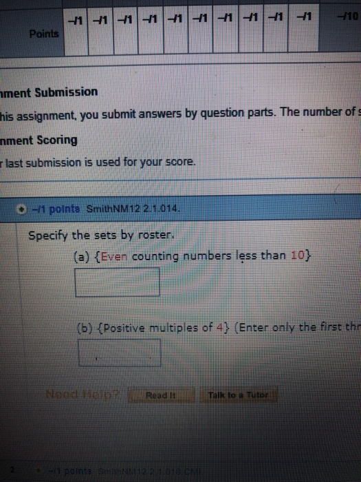 Solved Points ment Submission his assignment, you submit | Chegg.com