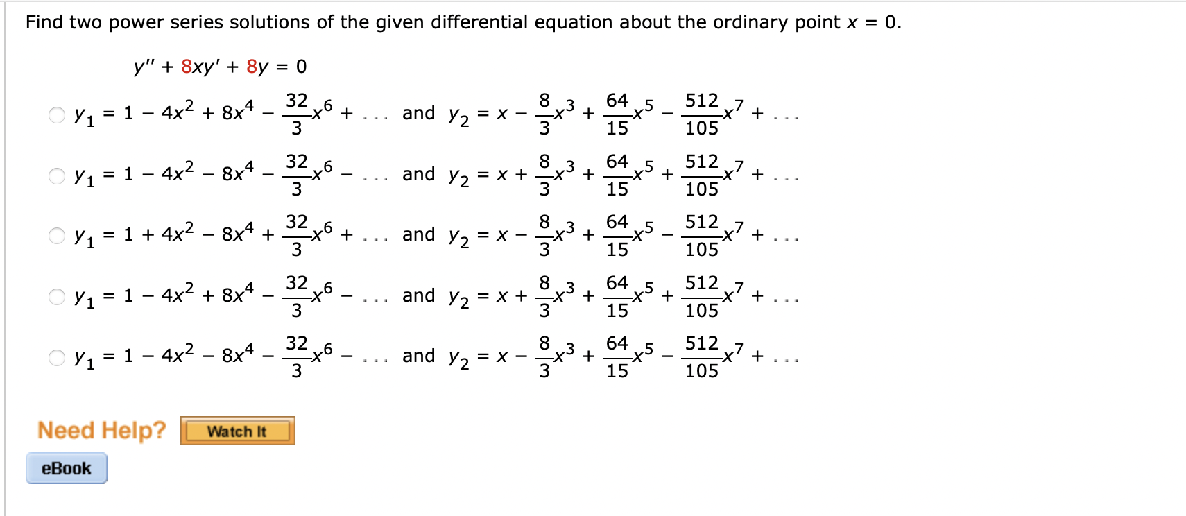 Solved Without actually solving the differential equation | Chegg.com