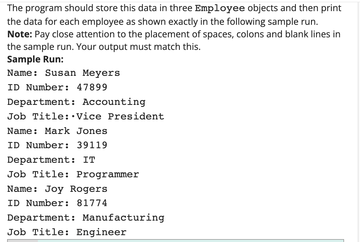 Solved Unlimited tries (1) Write a class named Car that uses | Chegg.com