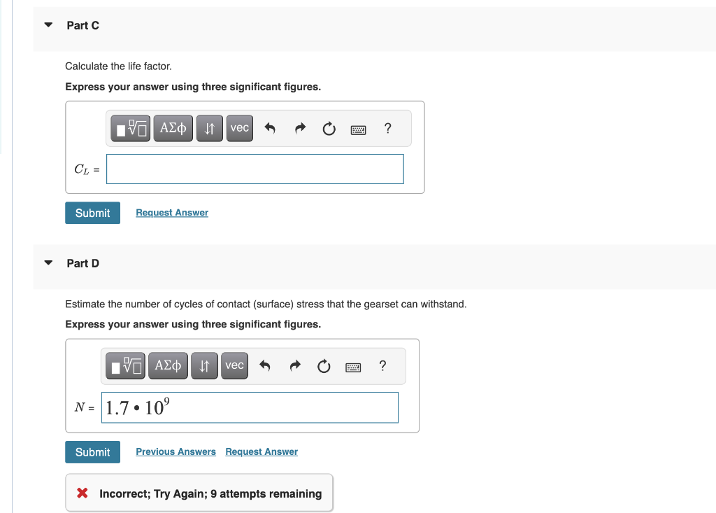 Solved A 21-tooth pinion rotating at 1500rpm meshes with a | Chegg.com