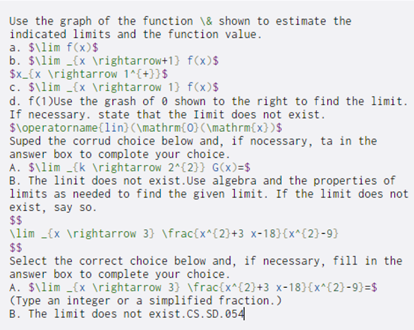 Solved Use the graph of the function & shown to estimate the | Chegg.com