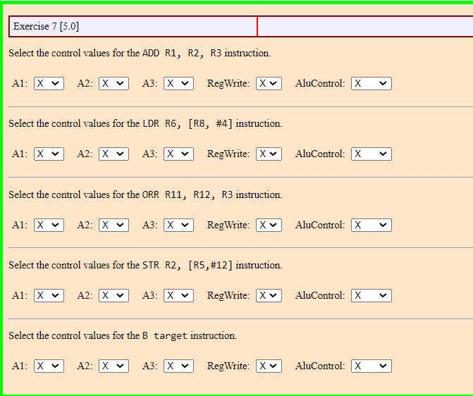 The register file is controlled by: A1 -- select | Chegg.com