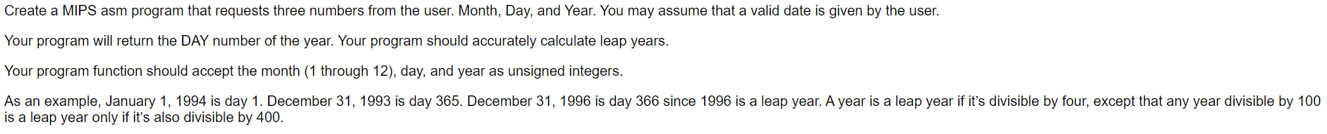 Create a MIPS asm program that requests three numbers | Chegg.com