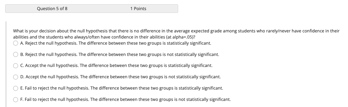 Solved Using our Class Survey data, Prof. Denice was | Chegg.com