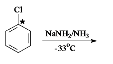 Solved Carbon-14 labeled chlorobenzene is reacted with | Chegg.com