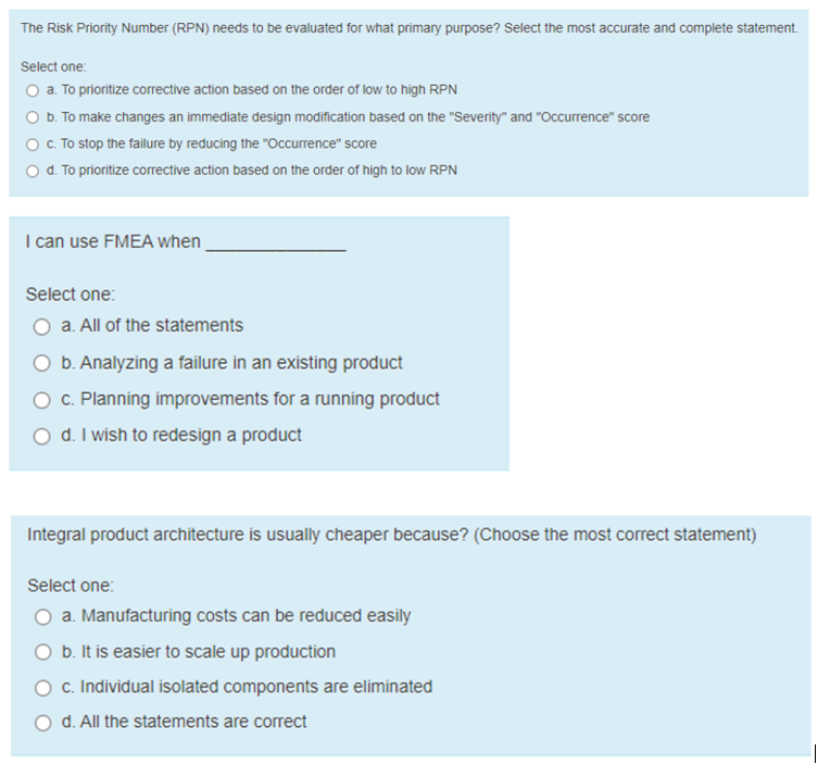 Solved The Risk Priority Number (RPN) needs to be evaluated | Chegg.com