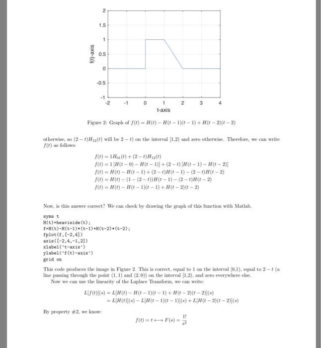 Solved Example #5: Rewrite the following piecewise function | Chegg.com