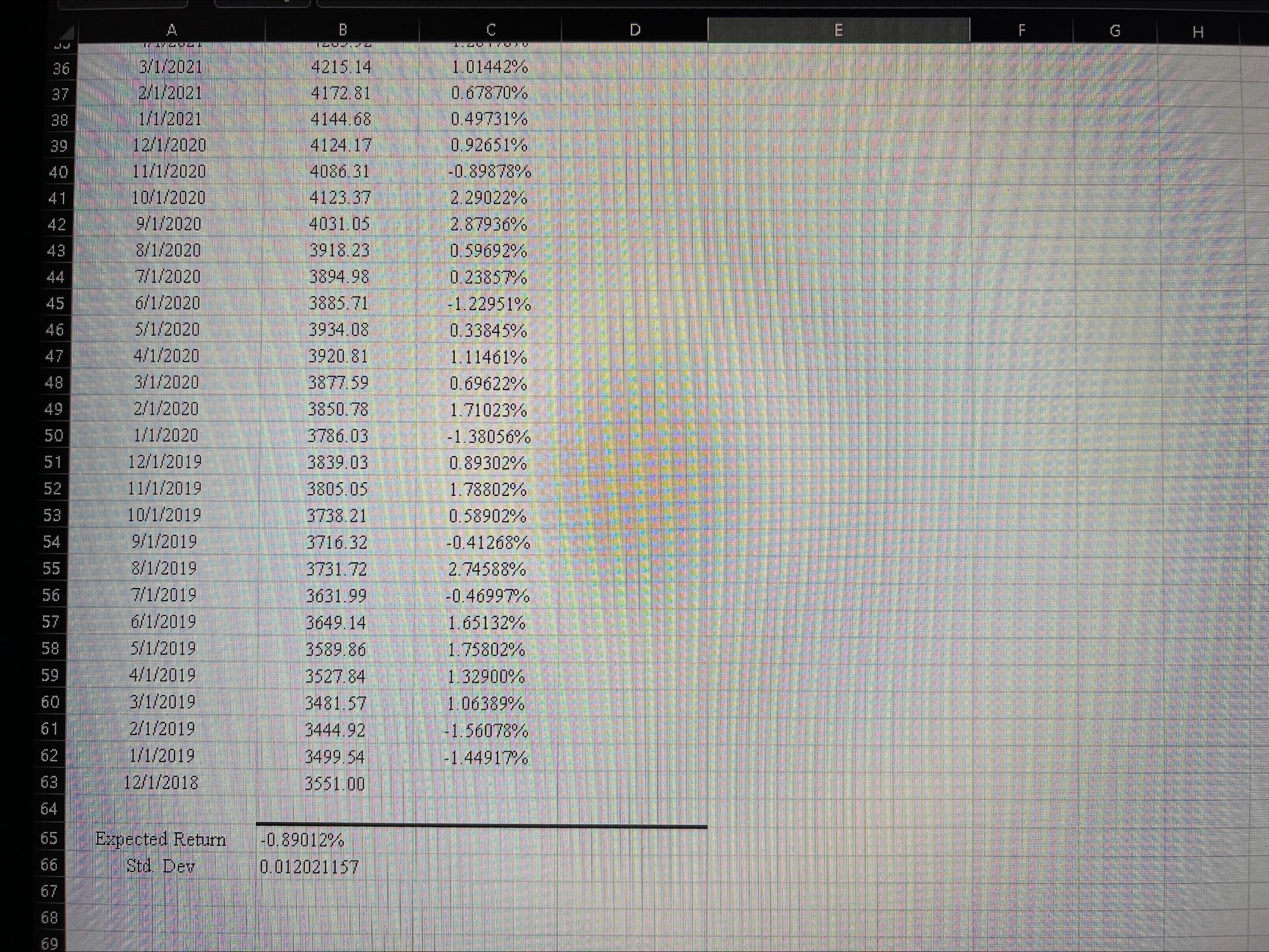 Solved Note 1: Please use appropriate Cell referencing in | Chegg.com