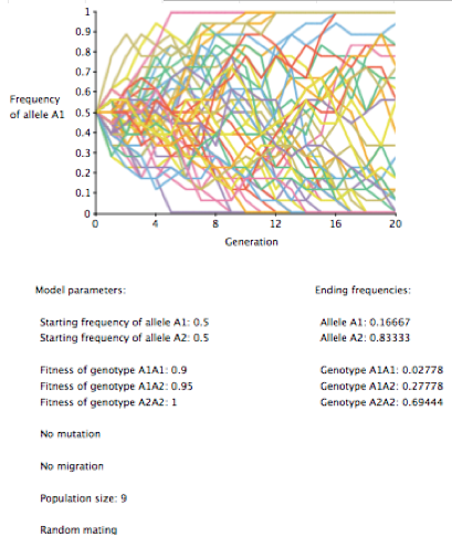 Solved What is the expected probability of fixation of | Chegg.com