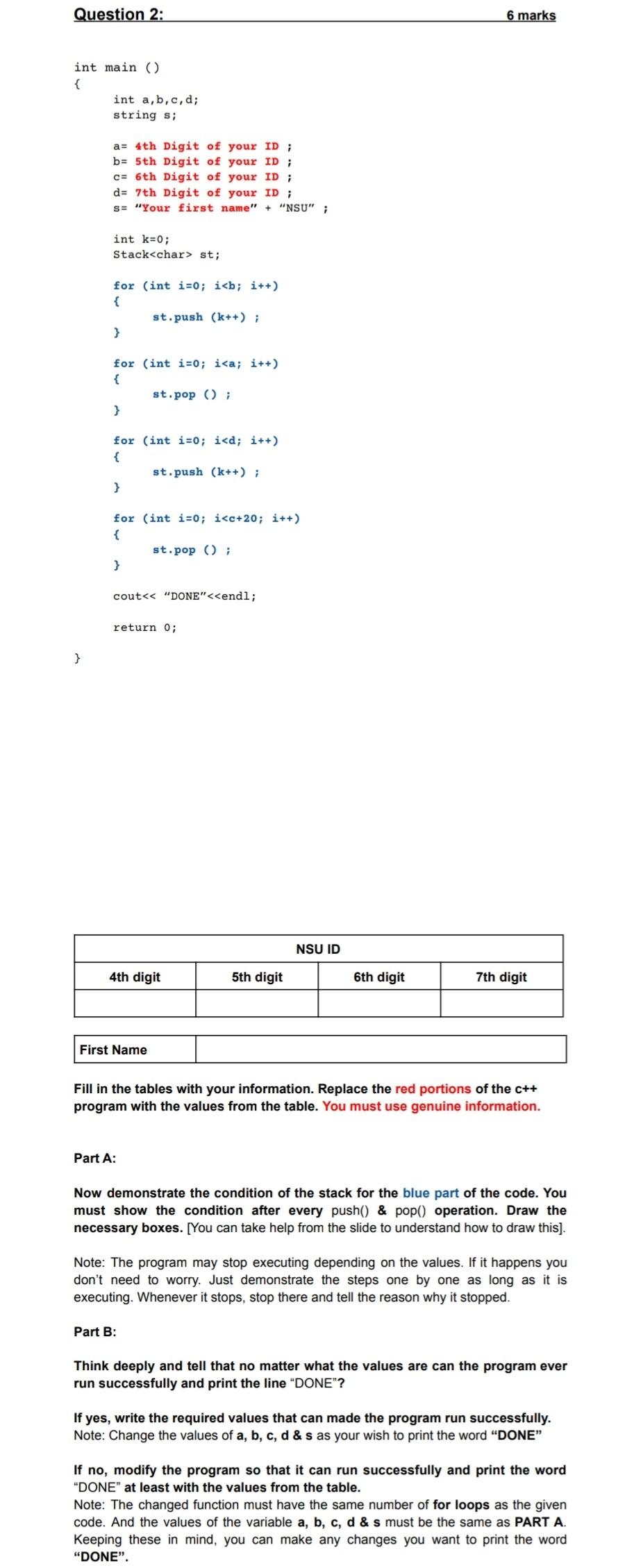 Solved Please solve the following question using the | Chegg.com
