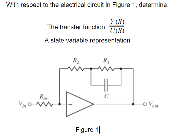 Solved With respect to the electrical circuit in Figure 1, | Chegg.com