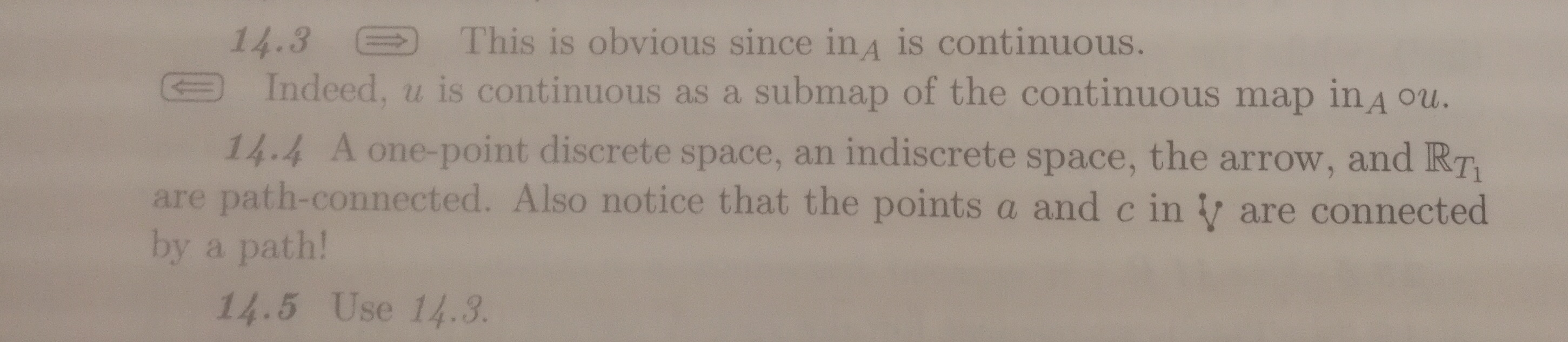 Solved (14'3 Path-Connected Sets A path-connected set (or | Chegg.com