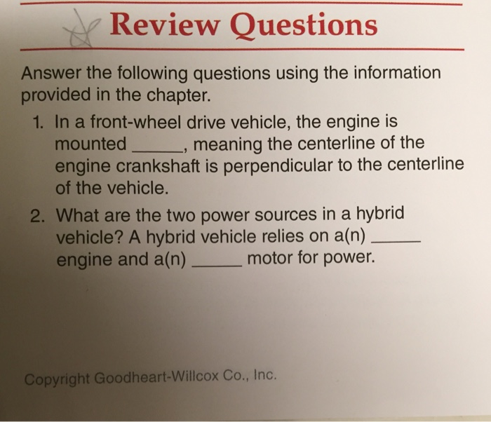 Solved Review Questions Answer the following questions using | Chegg.com Solved Review Questions Answer the following questions using | Chegg.com