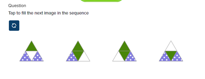Solved Predict the next image in the sequence | Chegg.com