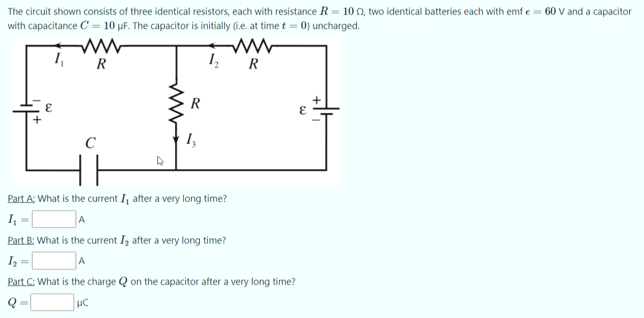 Solved The circuit shown consists of three identical | Chegg.com
