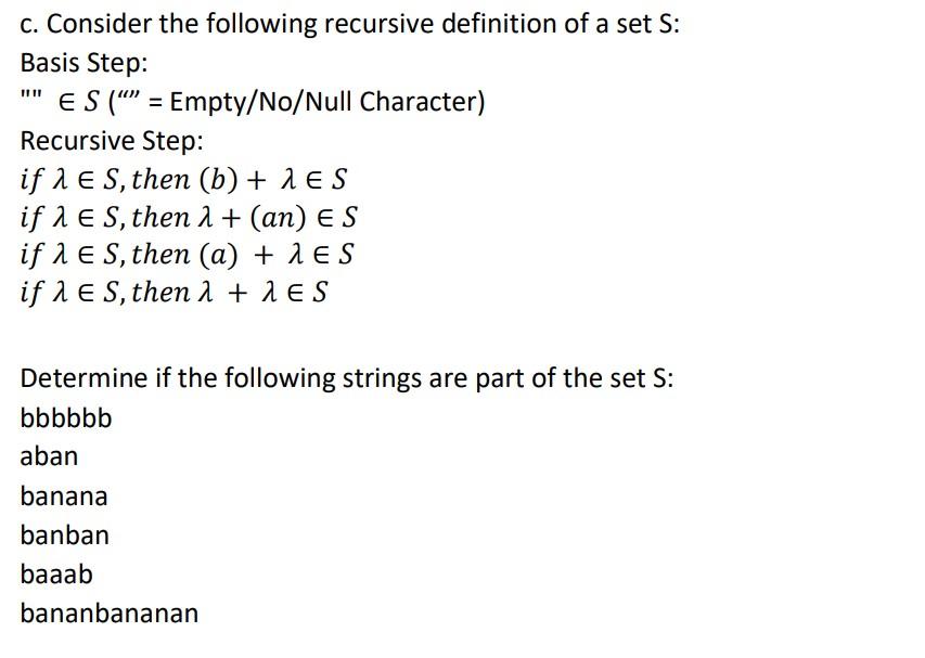 Solved 2. Induction and Recursion a. Prove by induction that | Chegg.com
