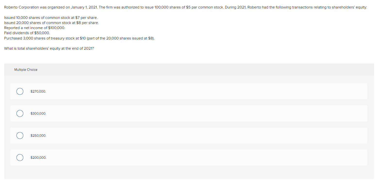 Solved Issued 10,000 shares of common stock at $7 per share. | Chegg.com