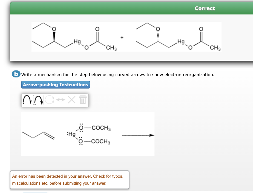 Solved Write a mechanism for the step below using curved | Chegg.com