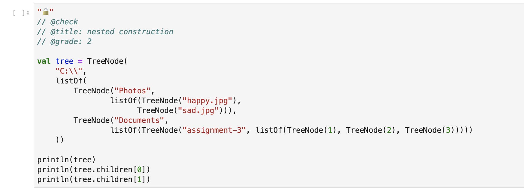 Solved Implement A Data Class Treenode That Models A Generic 