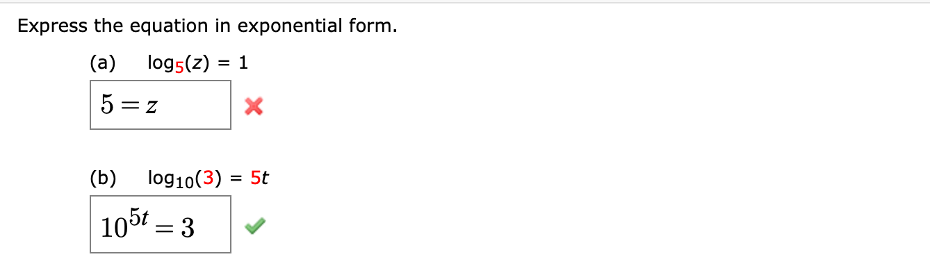 Solved Consider the following. e0.4x = 7 (a) Find the exact | Chegg.com