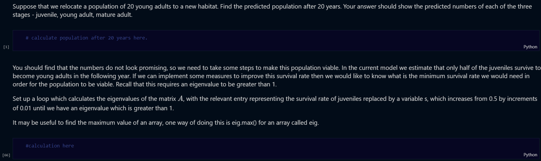 Solved This is a math for data science question to be | Chegg.com