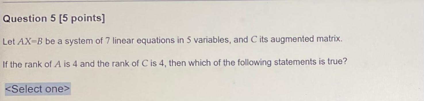 Solved There are no such system. The system has no solution. | Chegg.com