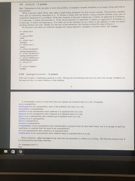 2 Part 2: A Library of Functions For this part of the | Chegg.com