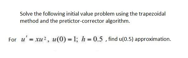 Solved Please solve clearly. I really need to learn to solve | Chegg.com