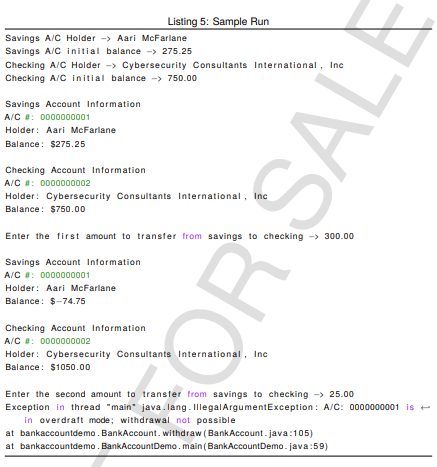 Solved I am having trouble creating an output similar to | Chegg.com
