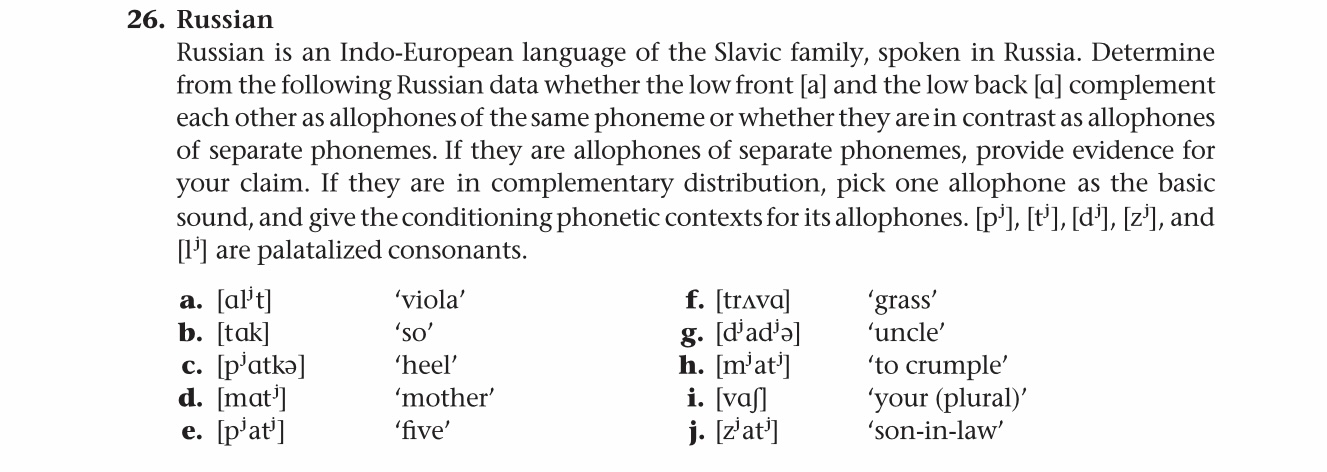 Russian is an Indo-European language of the Slavic | Chegg.com
