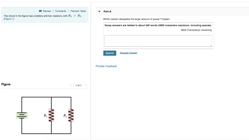 Solved Review Constants Periodic Table Part A The circuit in | Chegg.com