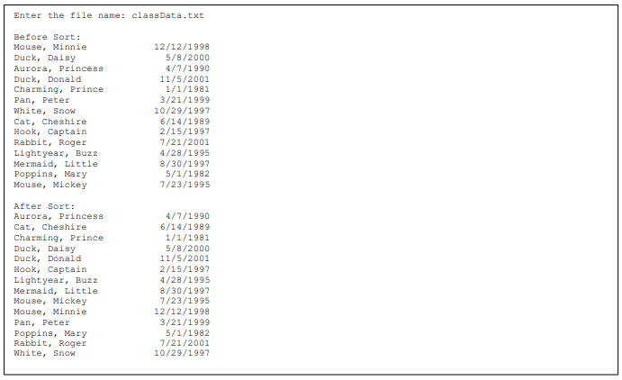 Solved C++ Program with MAIN finished, just need classes to | Chegg.com