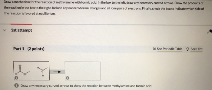 Solved Draw a mechanism for the reaction of methylamine with | Chegg.com