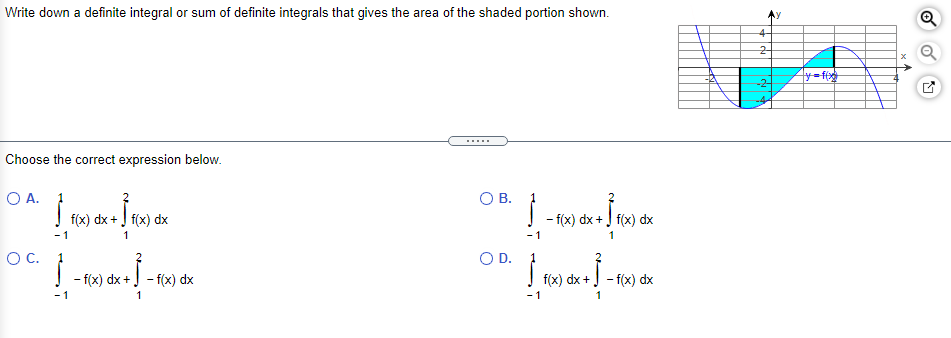 Solved 4 P -2- Write down a definite integral or sum of | Chegg.com