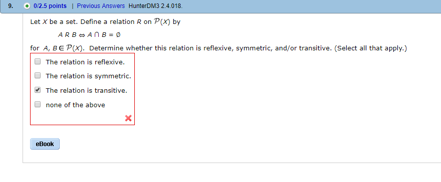 Solved 9. 0/2.5 points | Previous Answers HunterDM3 2.4.018 | Chegg.com Solved 9. 0/2.5 points | Previous Answers HunterDM3 2.4.018 | Chegg.com