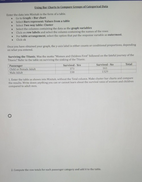 Solved rical Data Enter the data into Minitab in the form of | Chegg.com
