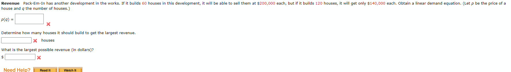 Solved Revenue Pack-Em-In has another development in the | Chegg.com