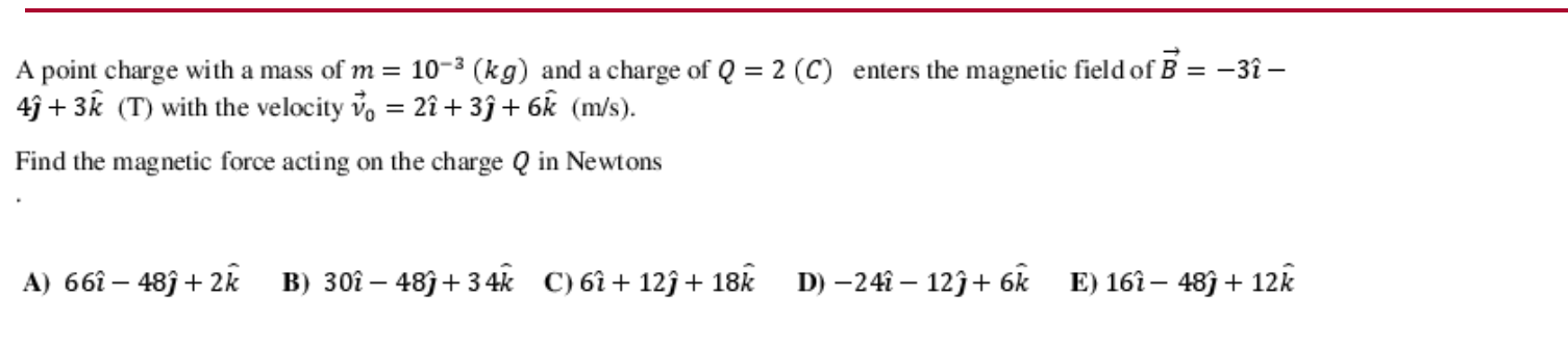 Solved A point charge with a mass of m=10−3( kg) and a | Chegg.com