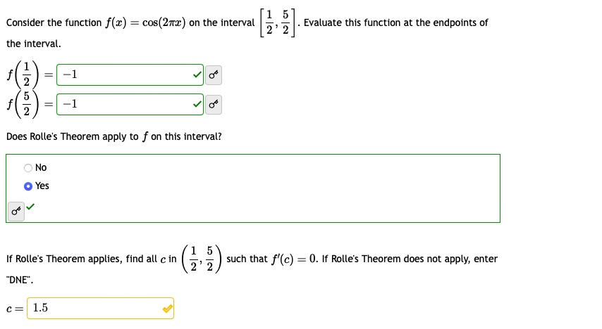 Solved I understand the concept of finding all 'c' values, | Chegg.com
