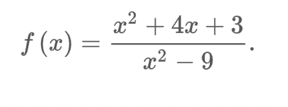 Solved determine all vetical asymtotes f(x)=x2+4x+3x2-9 | Chegg.com